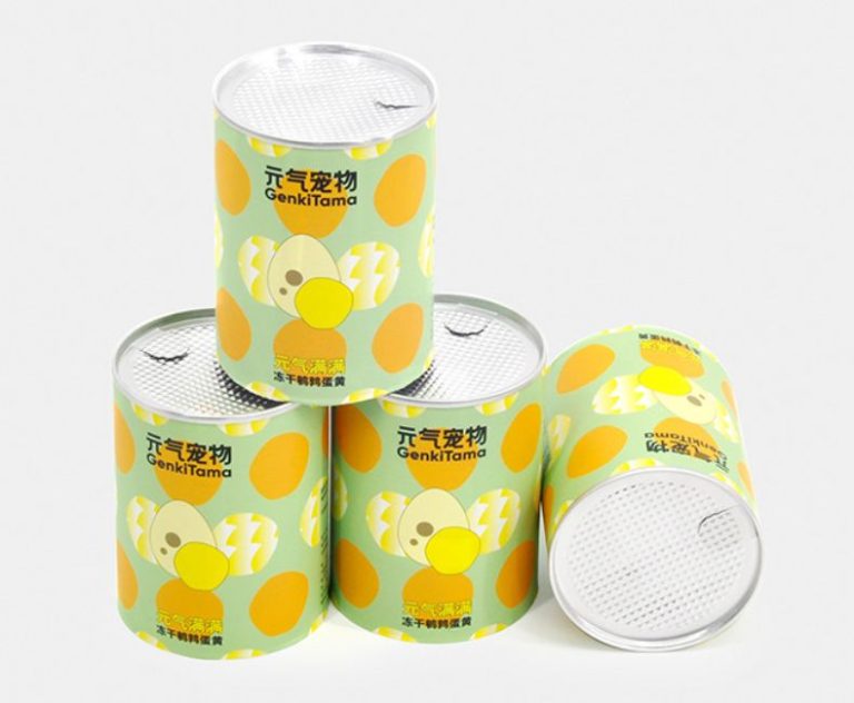 Airtight Food Grade Paper Canister Packaging | Paper Cans