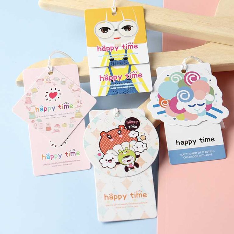 Custom Hang Tag Stickers - All Paper Tube Co.