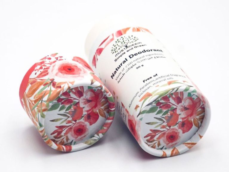 Personalized Deodorant Paper Tube | All Paper Tube Co.