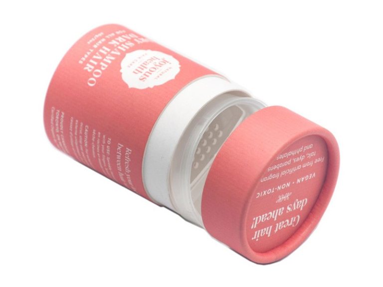 Eco Friendly Dry Shampoo Paper Tube | Fine Powder Tube