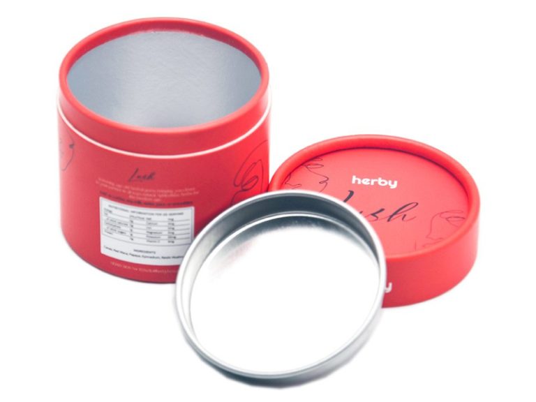 Custom Tea Packaging with Metal Plug | Food Grade Tubes