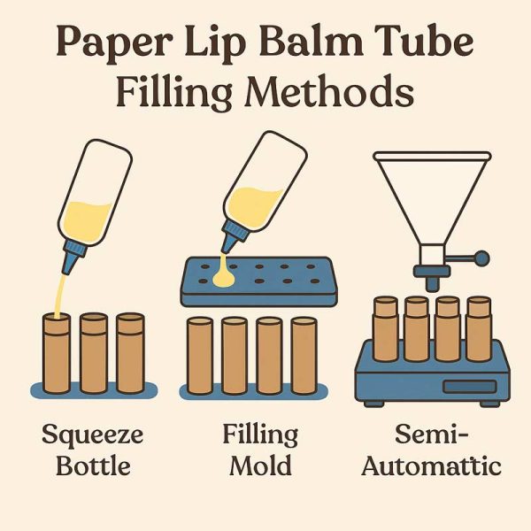How to Fill Paper Lip Balm Tubes Efficiently Without Leaking?