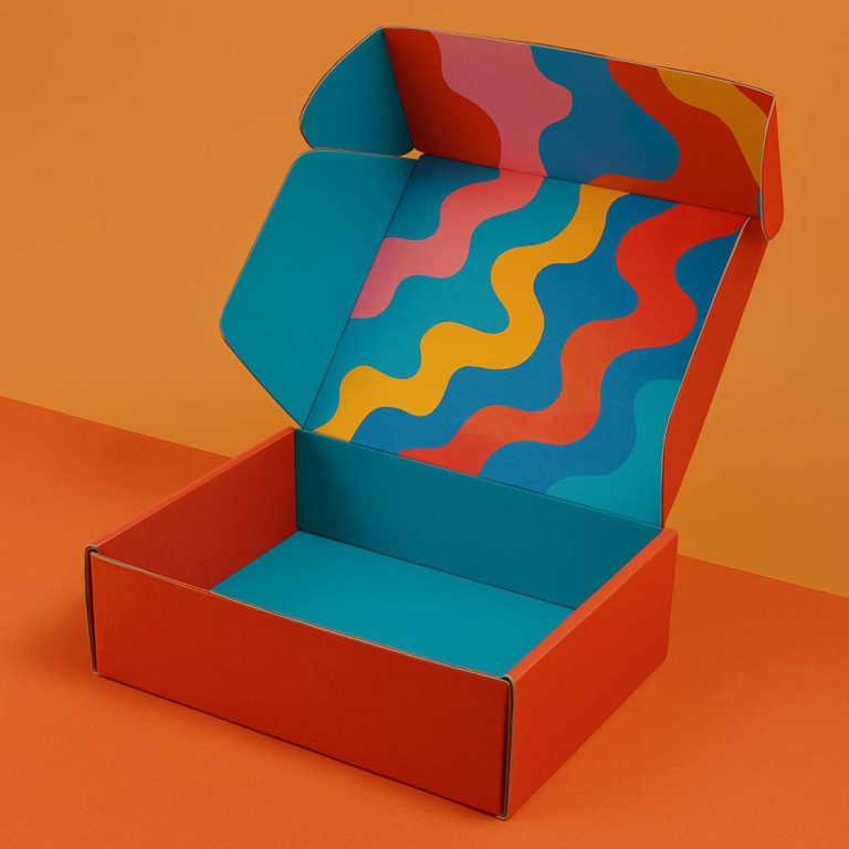 Custom Mailer Box Packaging Design for Viral Unboxing